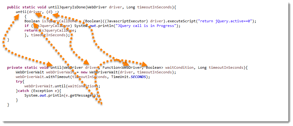 Handle Ajax Call Using Javascriptexecutor In Selenium